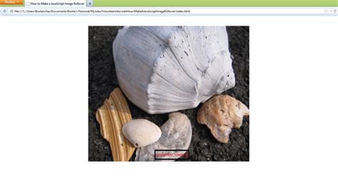 How To Make A Javascript Image Rollover With Pictures Wikihow
