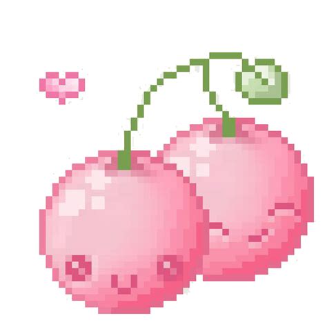 Пиксельная вишня ПНГ на Прозрачном Фоне • Скачать Png Пиксельная вишня