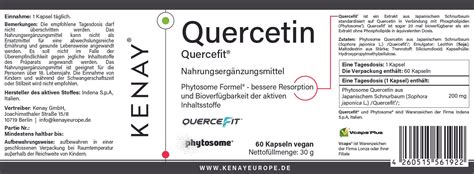 Quercetin Quercefit™ Kenay® 60 St Shop Apotheke