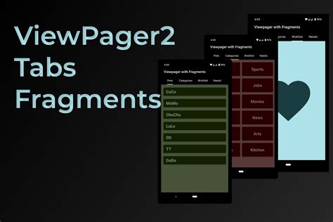 Viewpager2 With Tablayout In Android Developers Breach