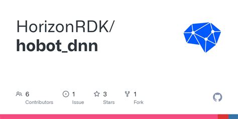 GitHub HorizonRDK Hobot Dnn