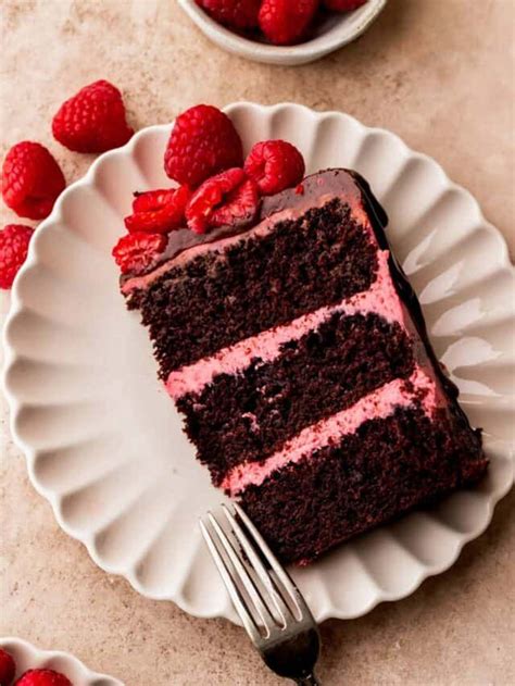 Single Layer Chocolate Raspberry Cake Artofit