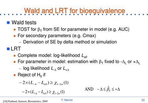 Ppt Nonlinear Mixed Effect Models For The Analysis And Design Of Bioequivalence Biosimilarity