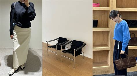 Vlog 가을맞이 쇼룸투어 함께해요 모노하 문달 낫띵리튼 24fw 입어보기 가을을 기다리며 준비한 아이템들더로우 한올 마리루즈 쇼핑하울 Youtube