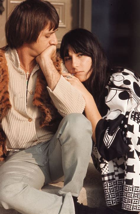 Wonderful Color Photographs Of Sonny Bono And Cher From Between The Late S And Early
