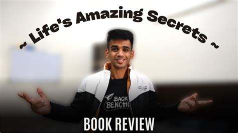 Lifes Amazing Secrets Book Review Shaurya Bansal Youtube