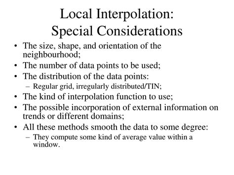Ppt Patchwise Interpolation Techniques Powerpoint Presentation Free Download Id 2576731