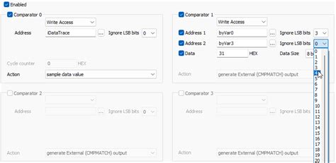Architecture Specific Notes Arm Cortex How To Guides Configure Cortex M Dwt Data Comparator