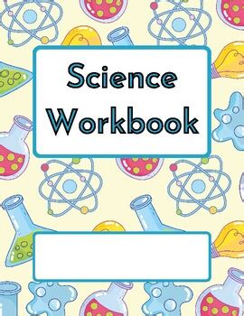 Science Workbook Cover By Kristen Moody TPT