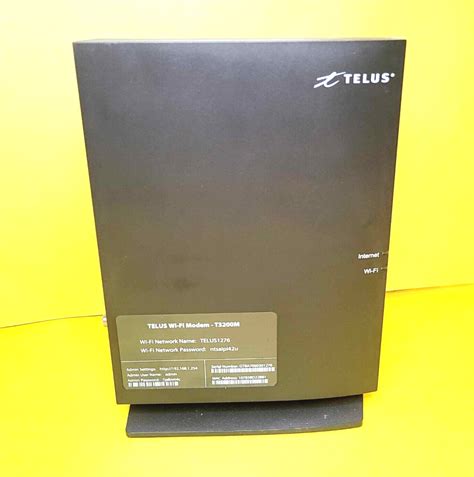 Telus T3200m Wireless Gateway Modem Router And 30 Similar Items