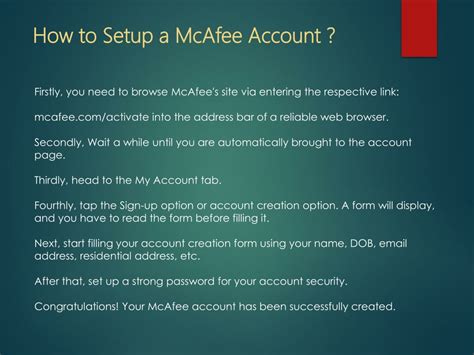 PPT McAfee Com Activate PowerPoint Presentation Free Download ID 10278552