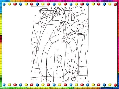 Цифри в розмальовках