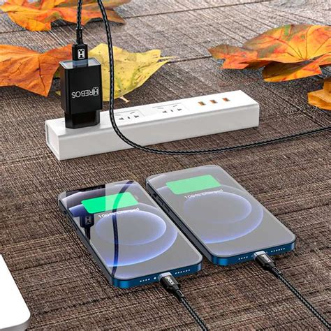 Cabo Usb x 2x Lighting Turbo All Black Metal Feito em Tecido Trançado HS 106A no atacado