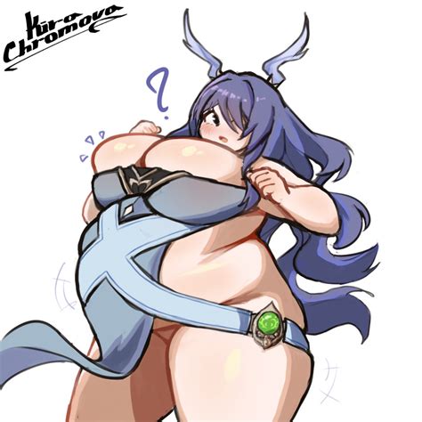 Rule 34 Bbw Big Breasts Breasts Confused Female Fupa Genshin Impact