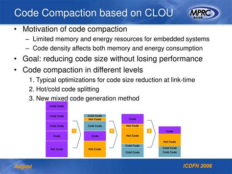 Ppt Code Compaction For Unicore On Link Time Optimization Platform