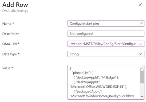 add or remove pinned apps on the start menu in windows 11 configure