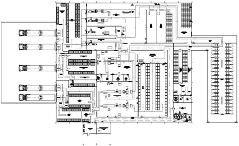2d Design Of Cross Section Of Incinerator Plant In Autocad Drawing Cad File Dwg File