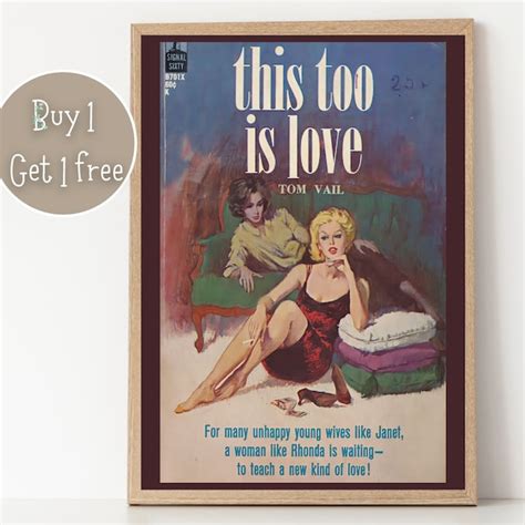 Lesbian Pulp Art Etsy