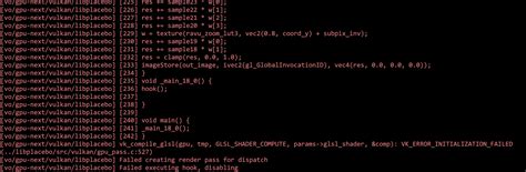 Vo Gpu Next Compatibility With Shaders Issue Mpv Player Mpv GitHub