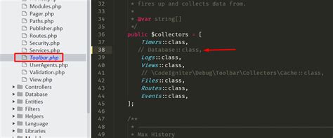Bug Errorexception Undefined Index File Systempathdebugtoolbar