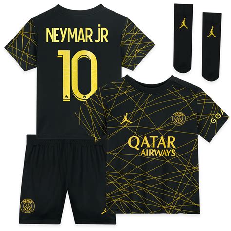 Paris Saint Germain X Jordan Fourth Stadium Kit 2022 23 Infant With