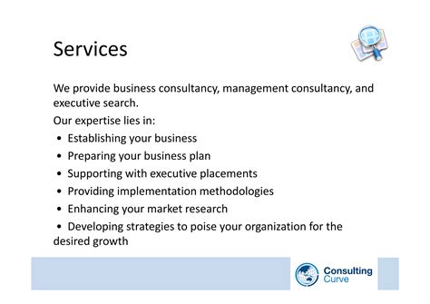 Consulting Curve Ppt
