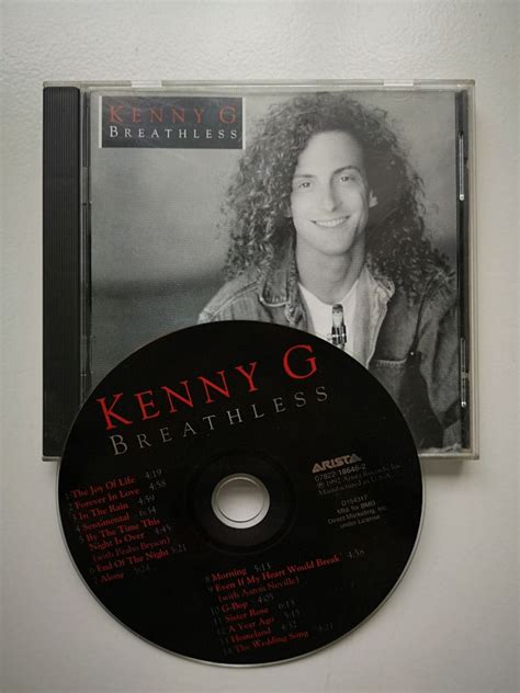 Kenny G Breathless Cd Hobbies And Toys Music And Media Cds And Dvds On