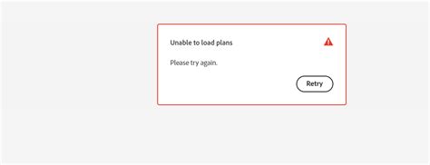 Unable To Load Data Plans Unable To Delete Accou Adobe Community
