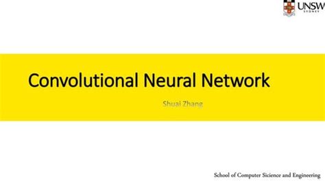 Convolution Neural Network Cnn Ppt