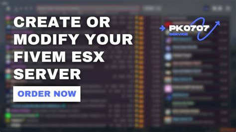 Create Or Modify Your Fivem Esx Server By Paul0406 Fiverr