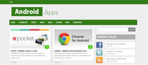 Best Android Blogger Templates For Your Blog