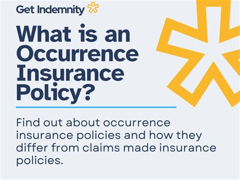 Occurrence Insurance Policies