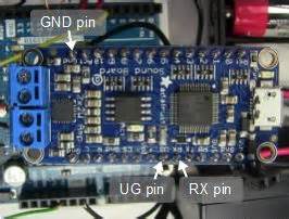 Arduino Adafruit Audio FX Sound Board Controlled Skull ScareDuino