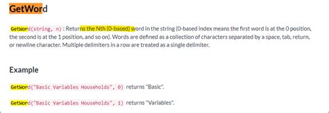 Solved Question About Getword Function Alteryx Community