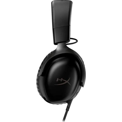 אוזניות גיימינג חוטיות Hyperx Cloud Iii צבע שחור שנתיים אחריות ע י היבואן
