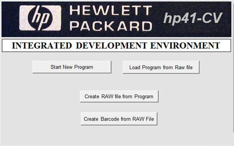 Hp 41c Software Page