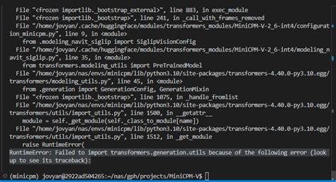 Failed To Import Transformersgenerationutils Because Of The Following