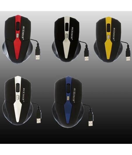 Mouse Usb 2 0 Ottico Con Filo Per Computer Notebook Pc Maxtech M Z002
