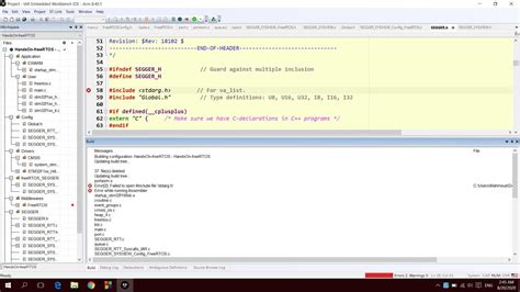 Iar Failed To Open Include File Stdargh Rembedded