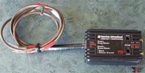 Speaker To Line Level Adapter Cents For Sale Canuck Audio Mart