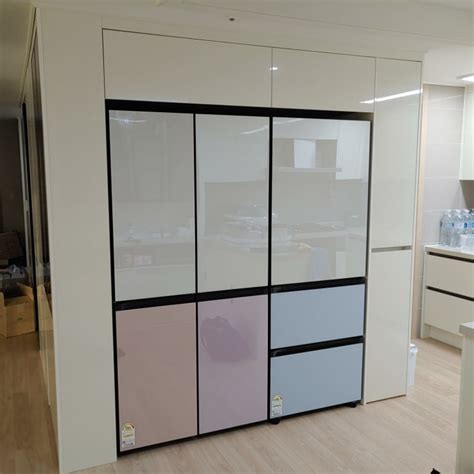 안동 풍산씽크 동일스위트 비스포크 냉장고장 개조하기 네이버 블로그