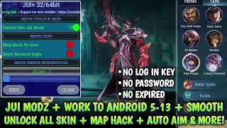 Cheat Ml Auto Aim Mod Menu Mobile Legends Auto Aim All Hero Map Hack Unlock All Skin