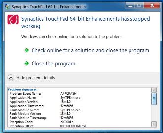 Synaptics Touchpad Problems Windows Farelasopa