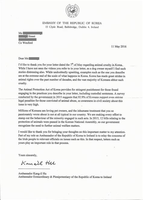 How To Address A Letter To An Embassy With Examples