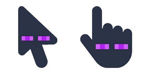 Minecraft Enderman Arrow And Pointer Cursor Sweezy Custom Cursors