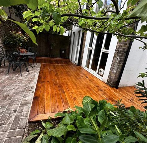 European Oak Decking Area Uk Timber Projects Gallery