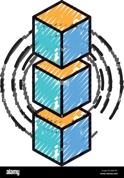 Cube Shape Design Stock Vector Image And Art Alamy