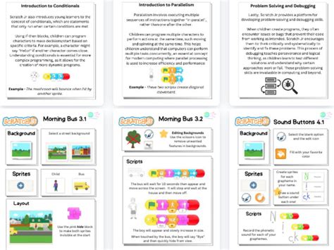 Scratch Jr Back To School Starter Projects Teaching Resources