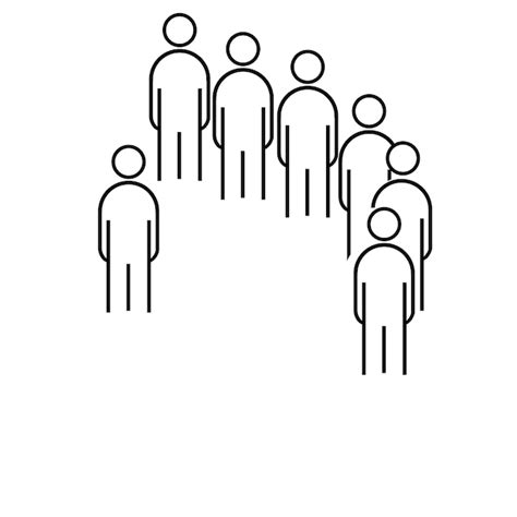 Premium Vector People Team Icon Vektor