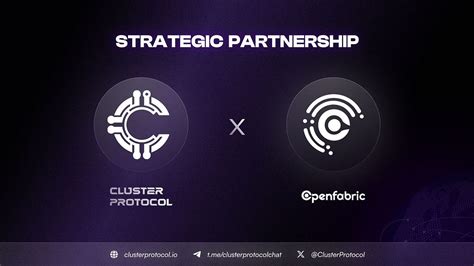 Cluster Protocol Announces Its Strategic Partnership With Openfabric Ai